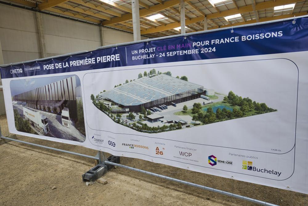 France Boissons : première pierre à Buchelay pour un projet créateur d ...